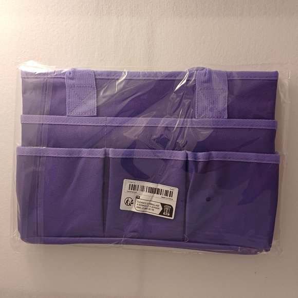 Other | Nwt Purple Organizer Caddy Tote Bag Gardening Art Supplies ...